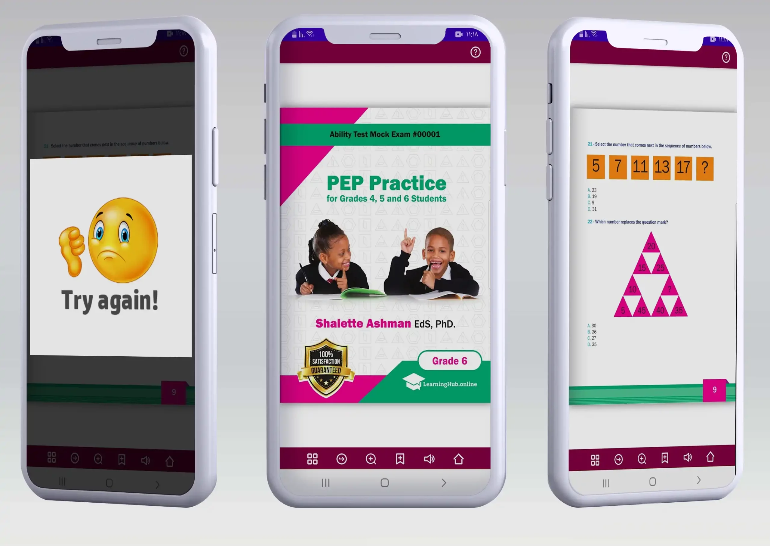 Ability Test Mock Exam 1 App – LearningHubeBooks